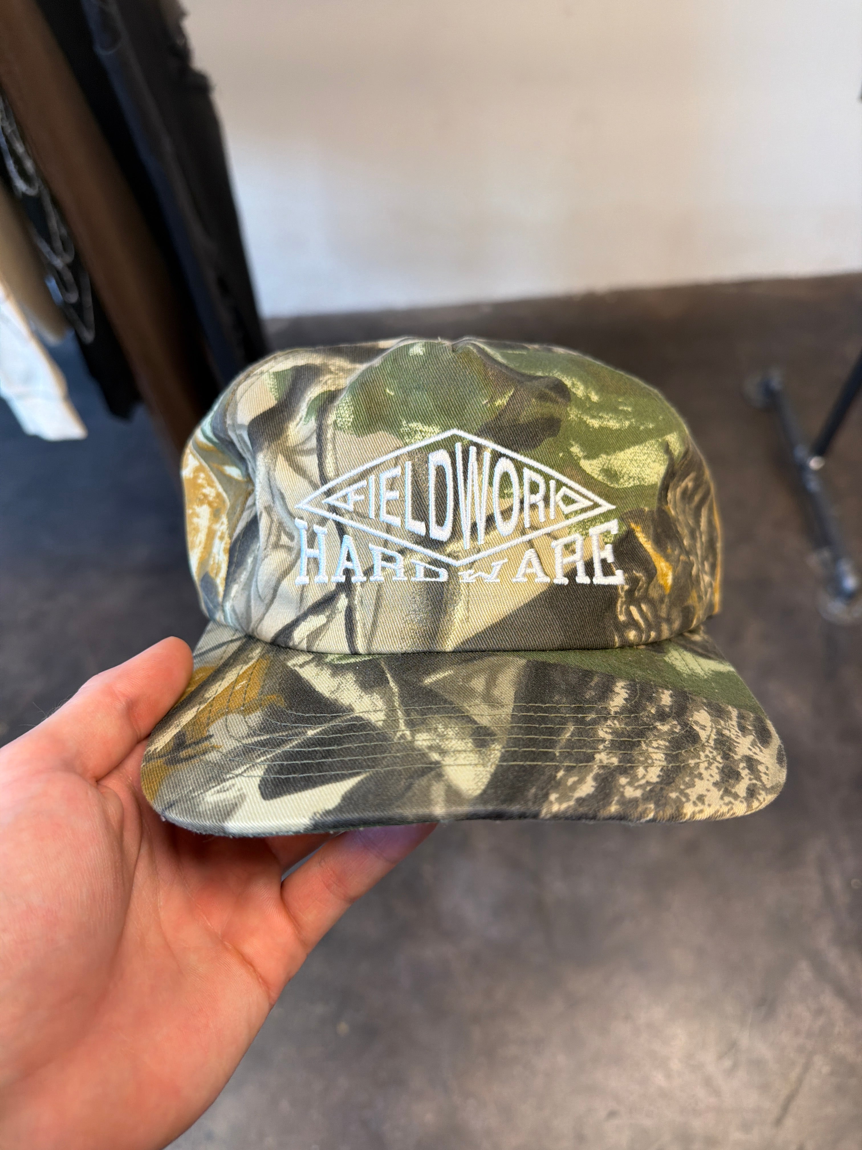 HARDWARE CAMO CAP (SAMPLE) – FIELDWORK